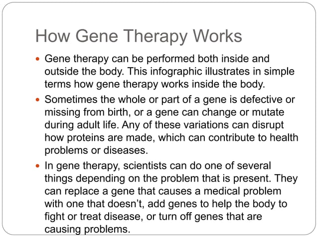 Gene therapy | PPT