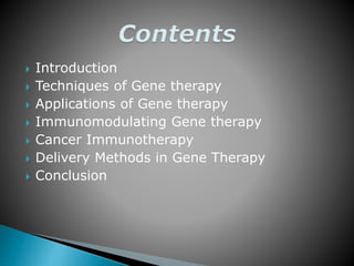 Gene therapy | PPT