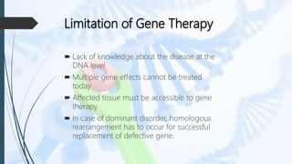 Gene therapy | PPTX