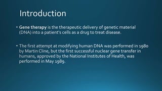 Gene therapy | PPT