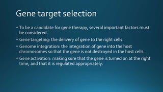 Gene therapy | PPT