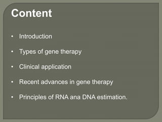 Gene therapy.pptxjjjjnnnsnskskslsllssnnznzj | PPTX | Genetics | Science