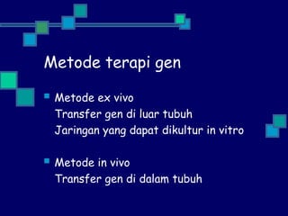 Gene therapy. .ppt