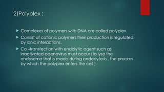 gene therapy and it's applications in healthcare | PPTX
