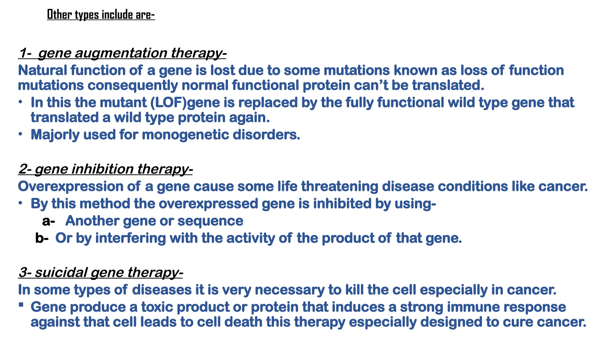 Gene therapy - gene corrective technique | PPTX
