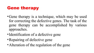 Gene Therapy: A Revolutionary Approach in Nursing—.pptx