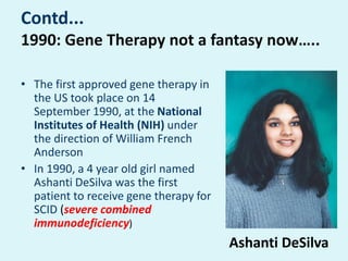 Gene Therapy by Anupam Dwivedi (MS) | PPTX