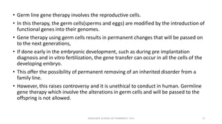 Gene therapy | PPT