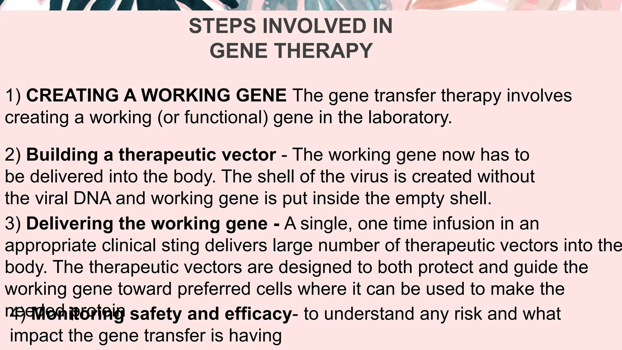 GENE THERAPY : introduction, advancements and applications | PPTX