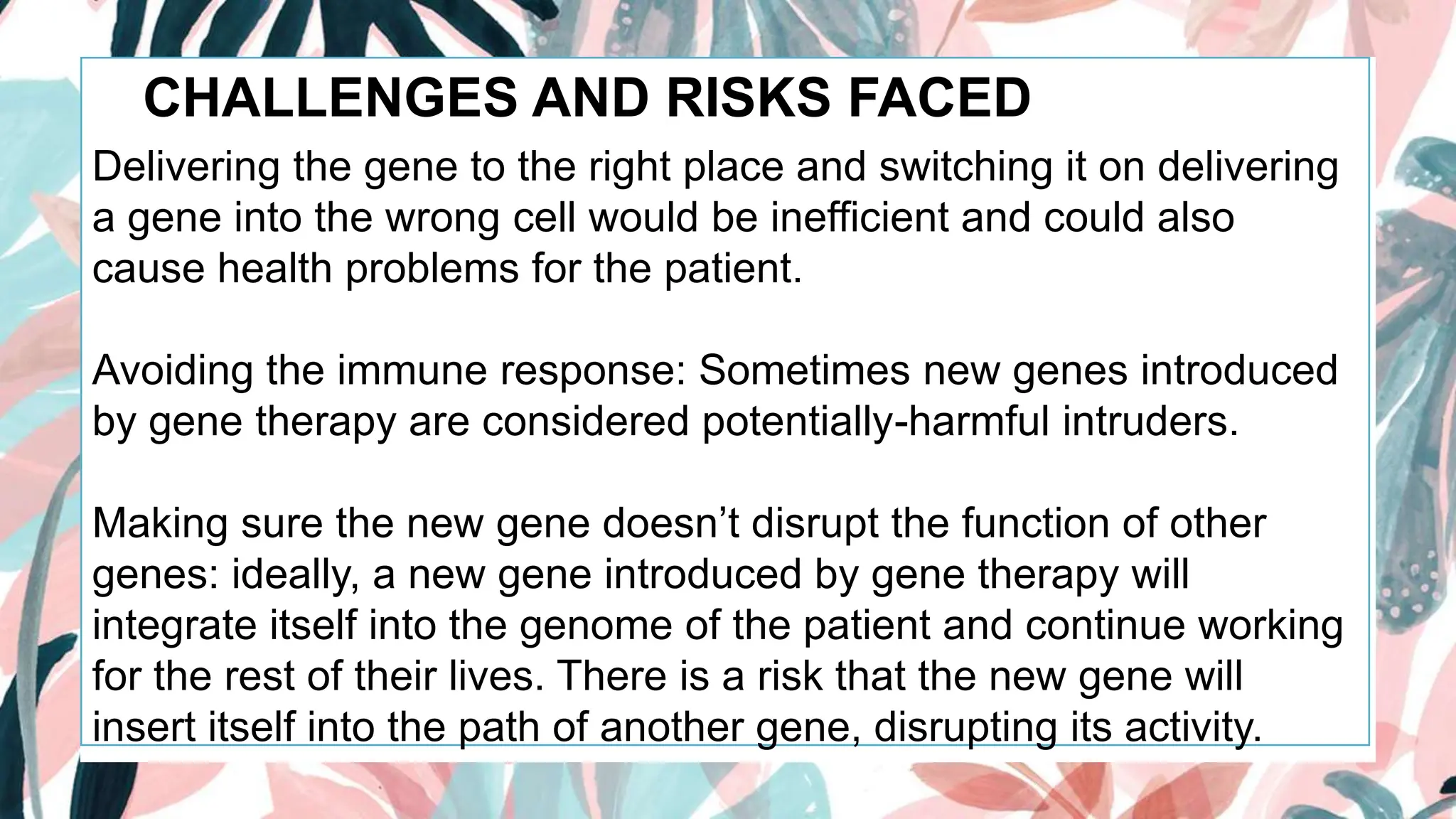 GENE THERAPY : introduction, advancements and applications | PPTX