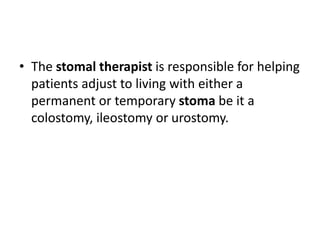 Gene therapy and stomal therapy | PPTX