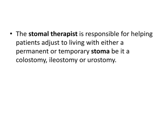 Gene therapy and stomal therapy | PPTX | Digestive Disorders | Diseases and Conditions