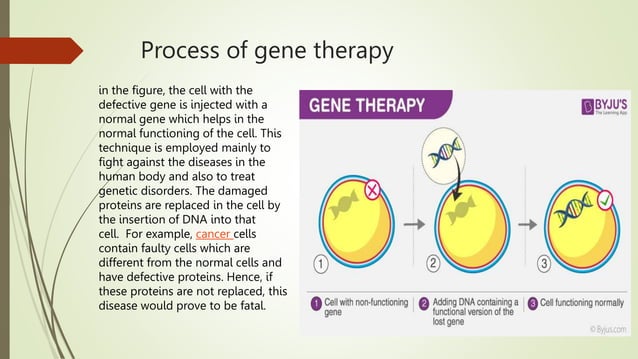 GENE THERAPY [Autosaved].pptx A brief explanation about Gene Therapy | PPT