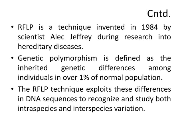 GENE THERAPY, RFLP, DNA Fingerprinting.pptx