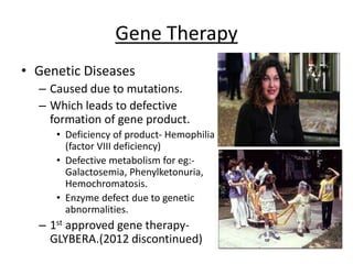 GENE THERAPY, RFLP, DNA Fingerprinting.pptx