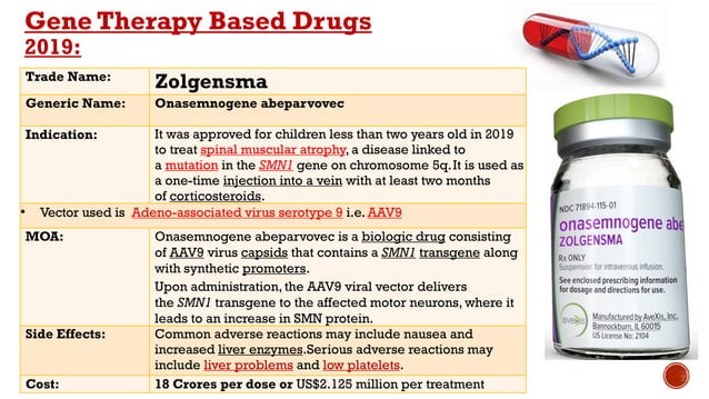 Gene therapy : Types, Gene transfer methods vectors for gene therapy ...