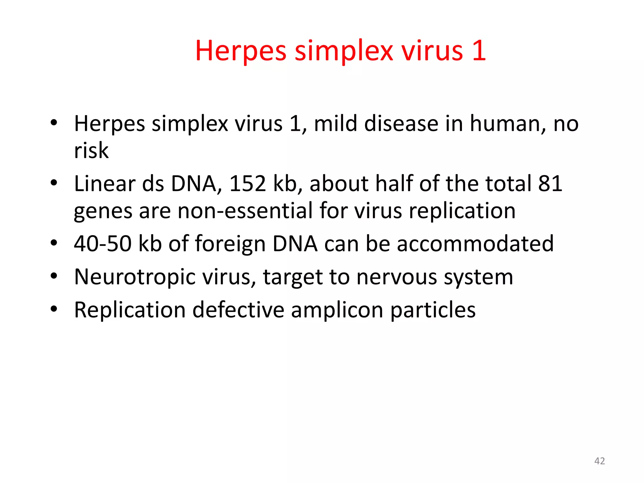 Gene therapy with viral and non viral vectors.pptx | Biological ...