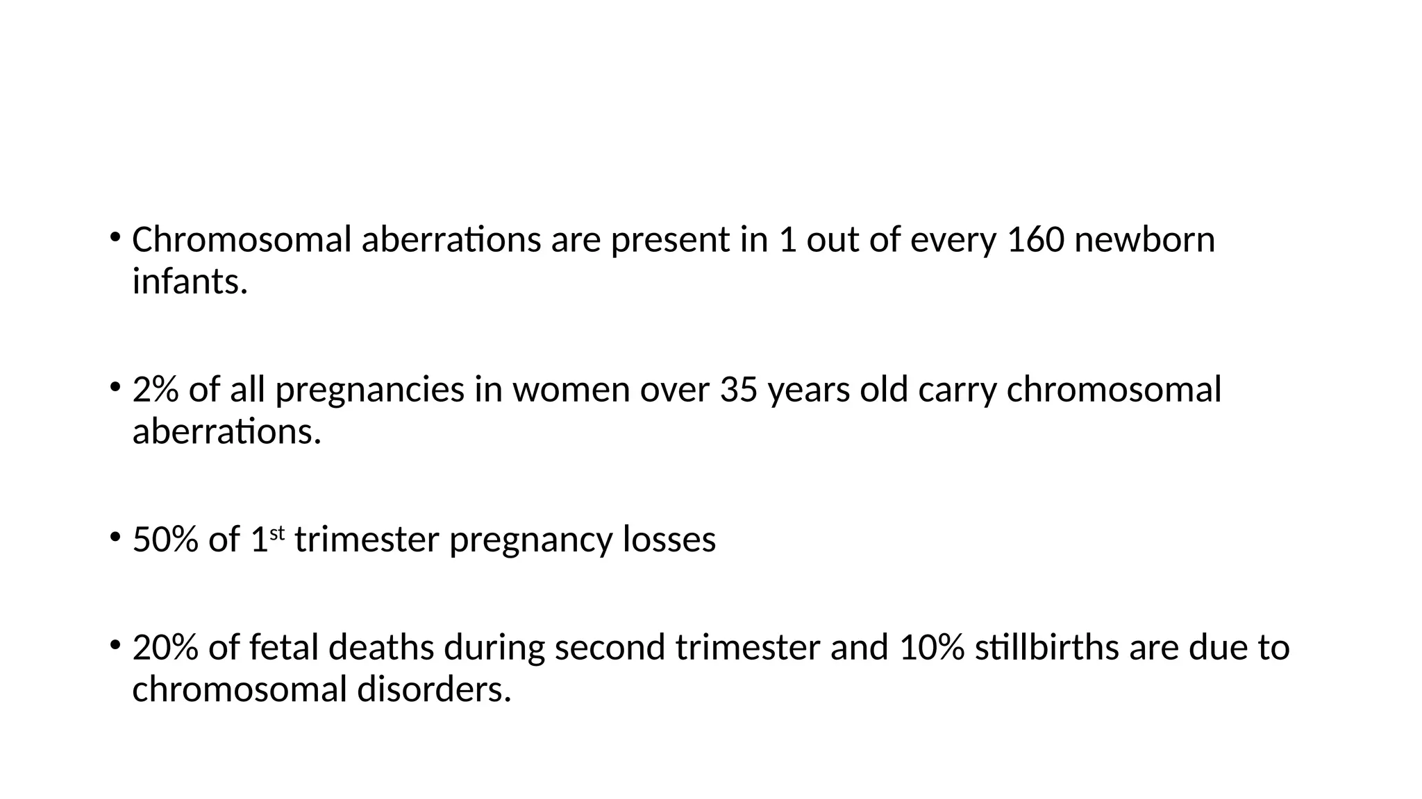 Chromosomal aberrations in children 2024 | PPTX