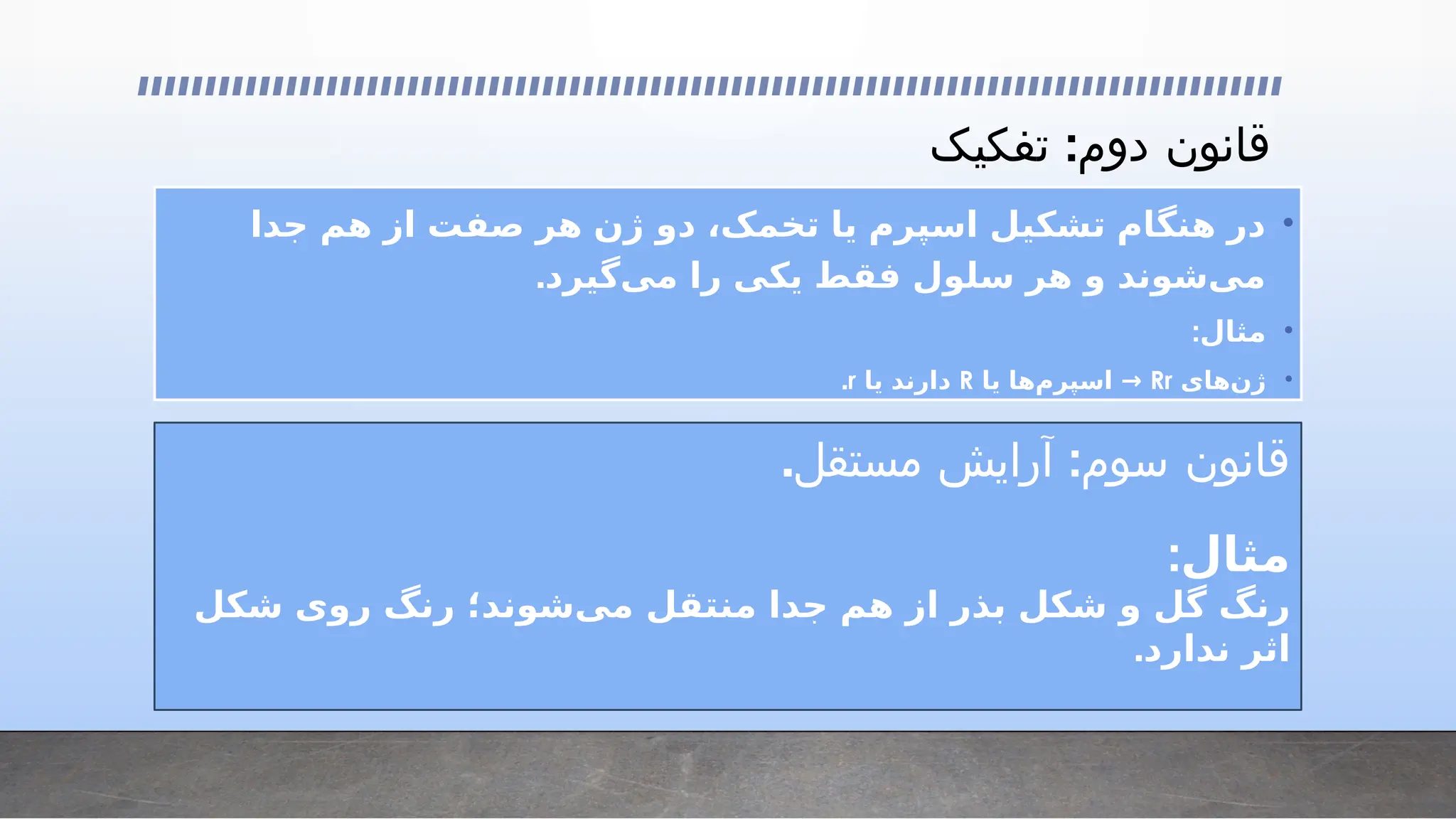 جنتیک((Genetic.pptx this slide is about genetic in Persian language | PPTX