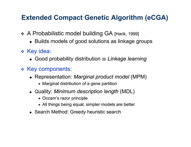 Genetic Algorithms and Genetic Programming for Multiscale Modeling | PPT