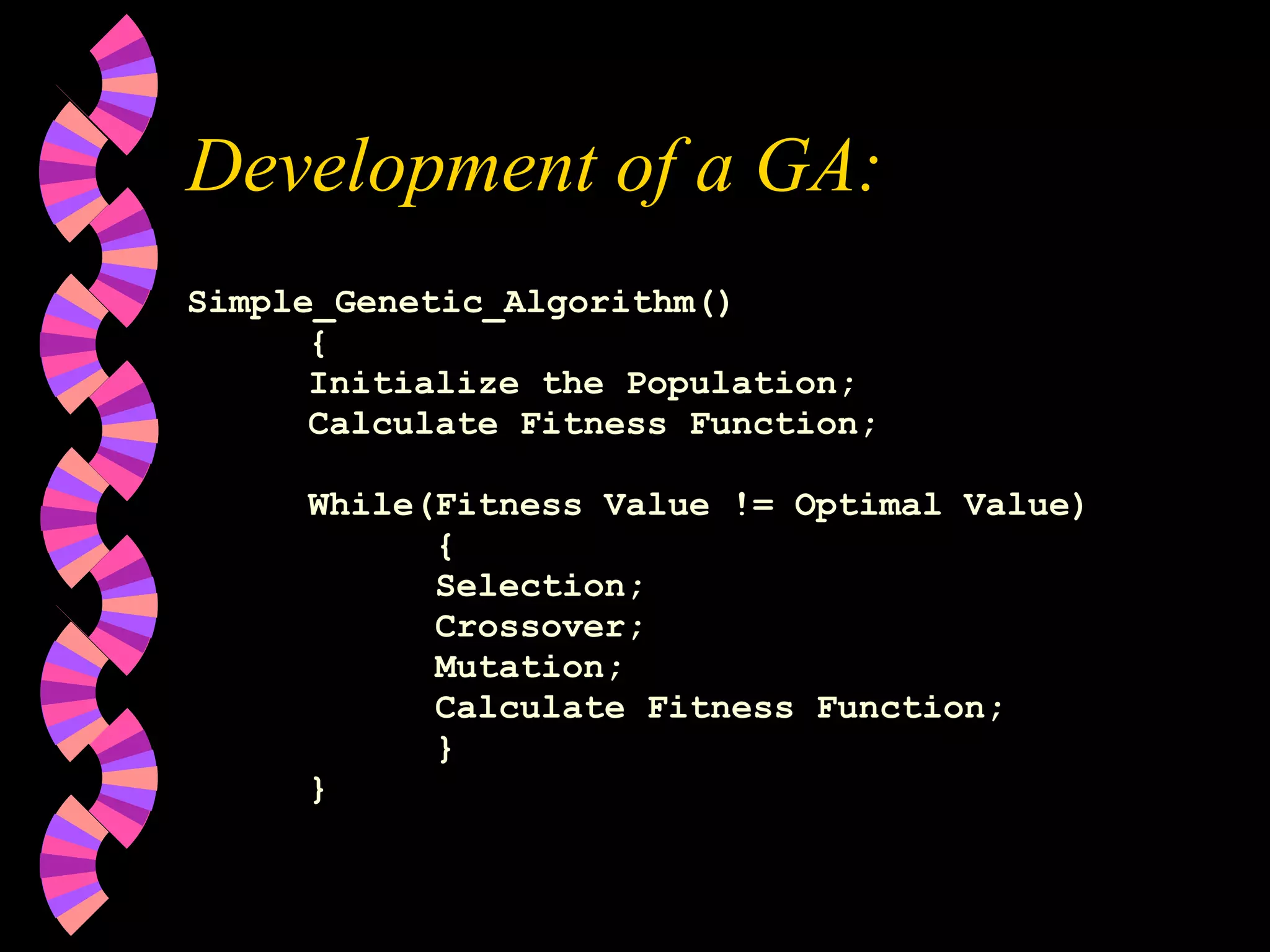 Genetic Algorithms And Their Use In The Design Of Evolvable Hardware Ppt