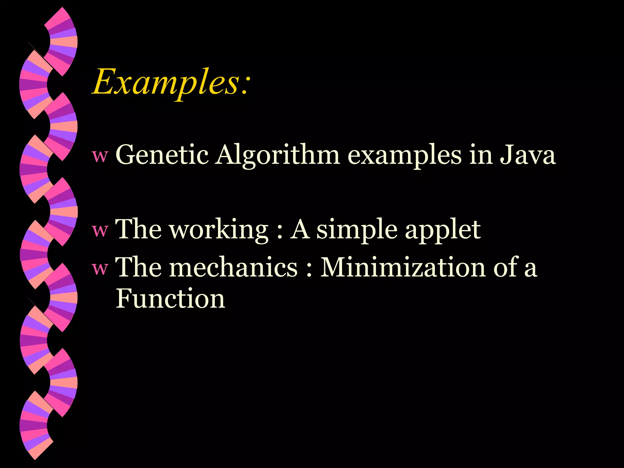 Genetic Algorithms And Their Use In The Design Of Evolvable Hardware Ppt