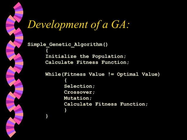 Genetic Algorithms and their use in the Design of Evolvable Hardware ...
