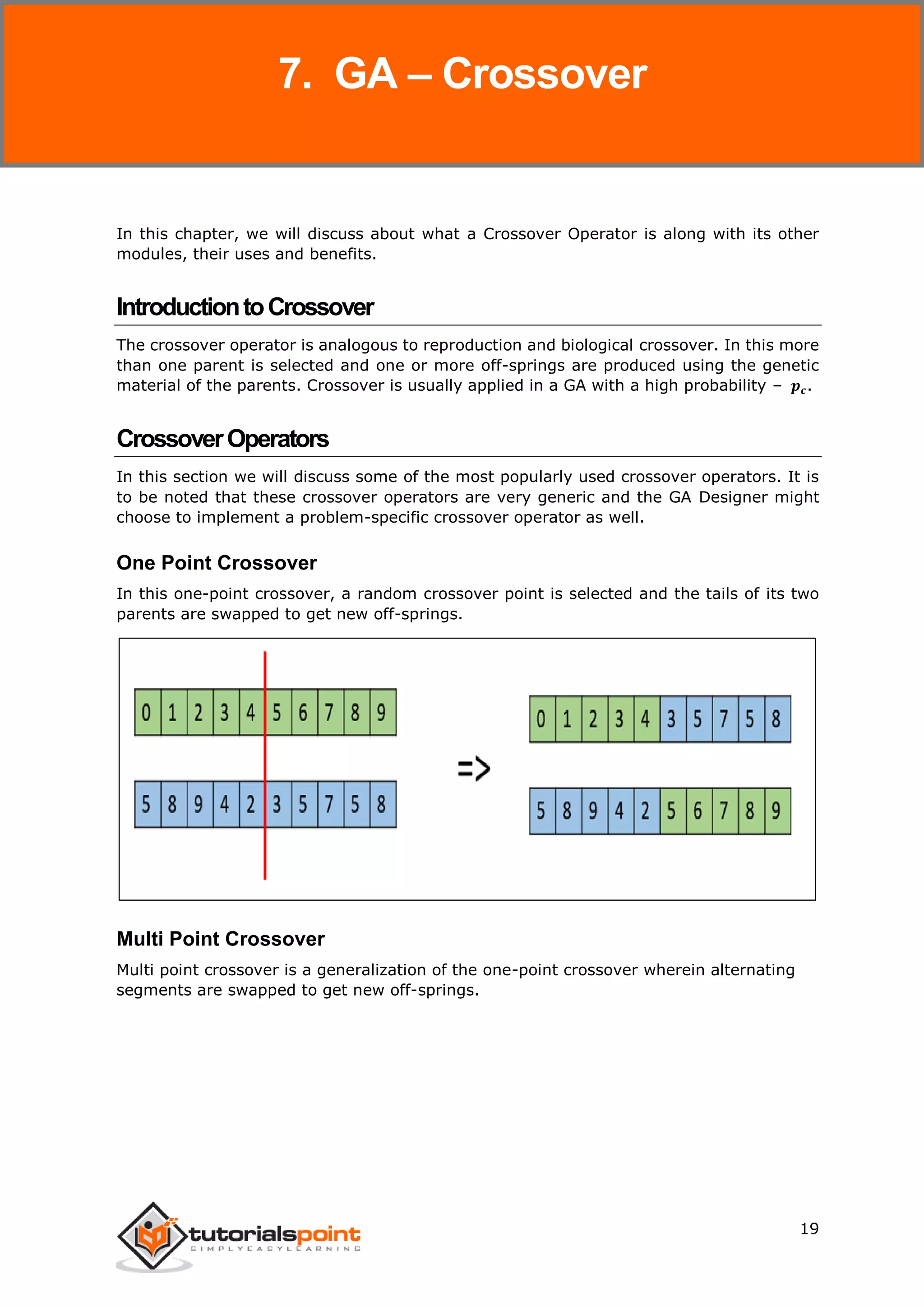 Genetic Algorithms Tutorial | PDF