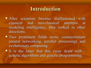 Genetic algorithms | PPT