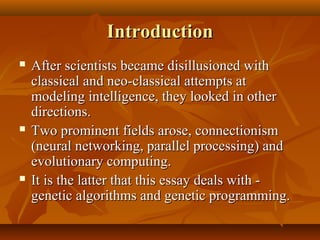 Genetic algorithms full lecture | PPT