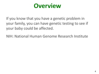 Genetic Disorders | PPTX
