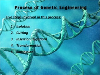 Genetical Engineering | PPT