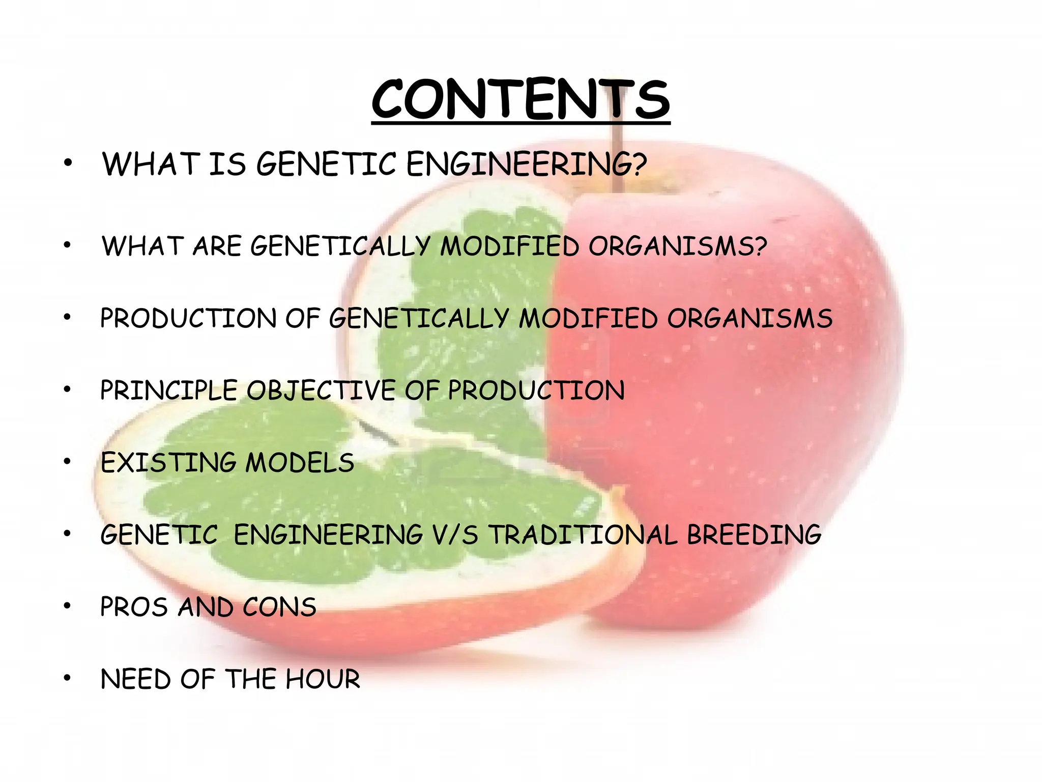 Genetic Engineering for Grade 11 Earth and Life Science Class Quart | PPTX