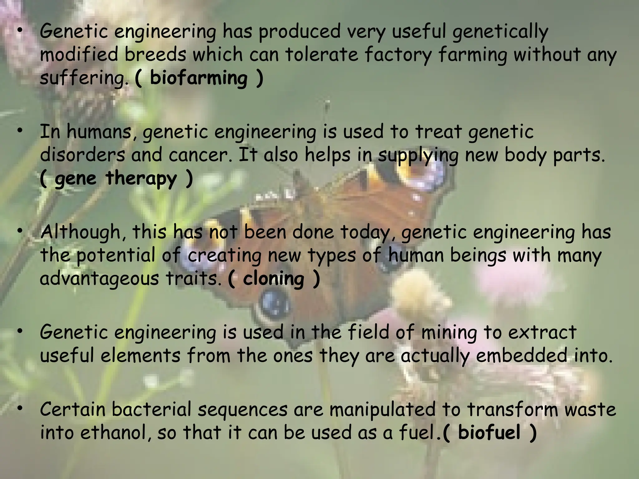 Genetic Engineering for Grade 11 Earth and Life Science Class Quart | PPTX