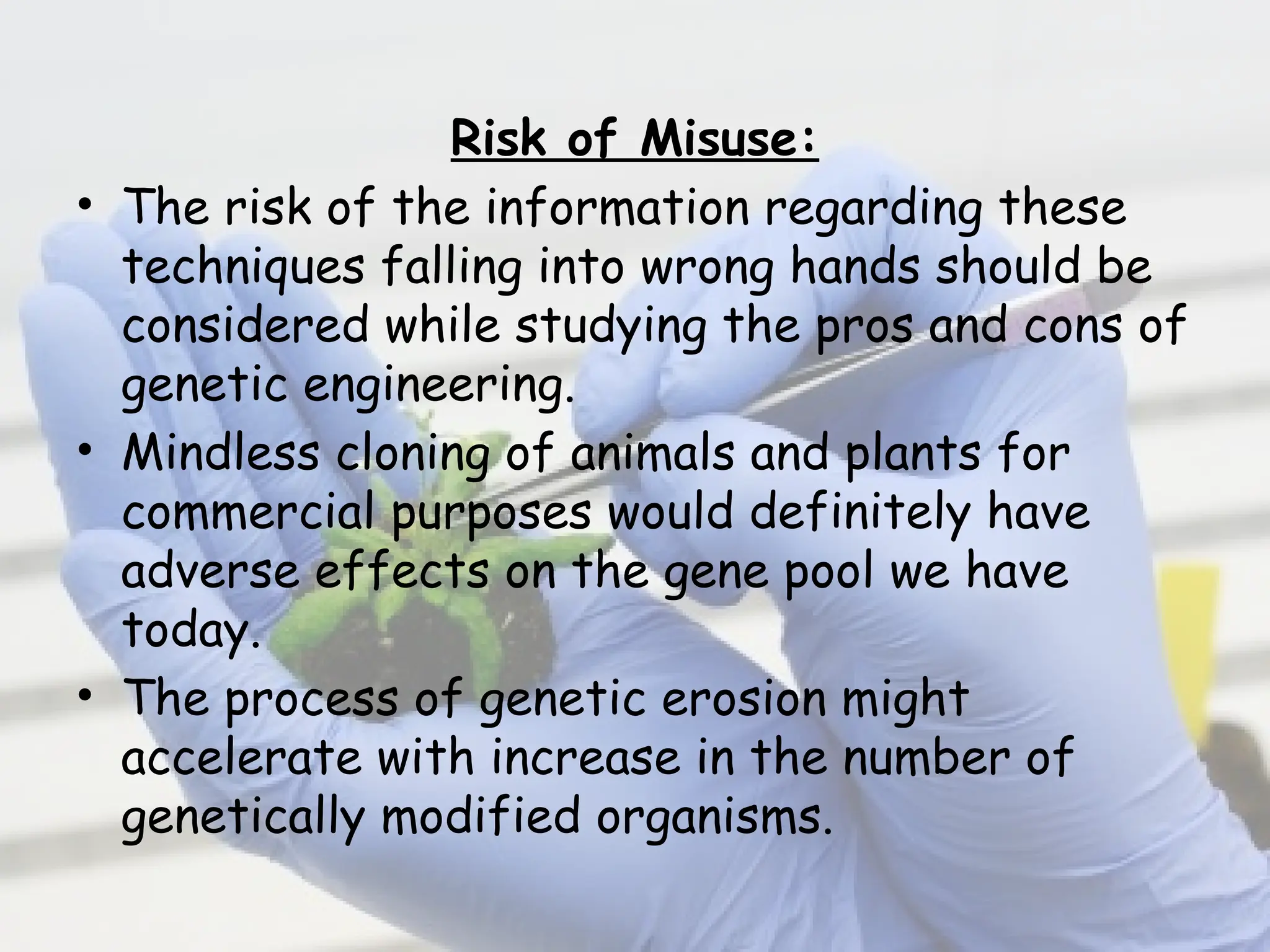 Genetic Engineering for Grade 11 Earth and Life Science Class Quart | PPTX