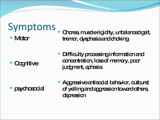 huntington chorea for nursing | PPT