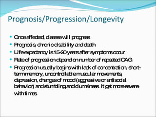 huntington chorea for nursing | PPT