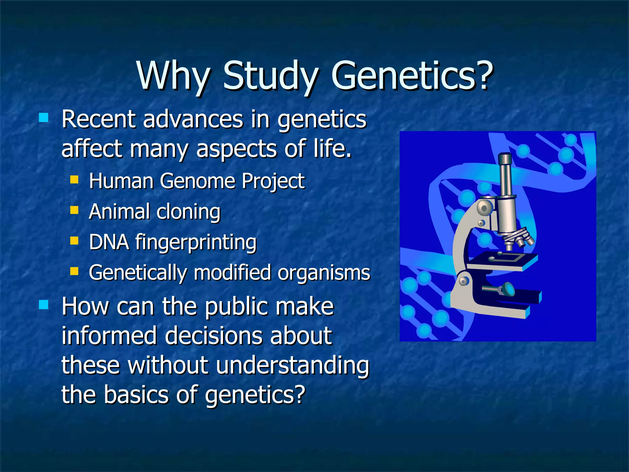 Genetic Misconceptions Presentation | PPT