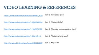 Genetic - basic knowledge for dummies about Genetic | PPTX | Genetics ...