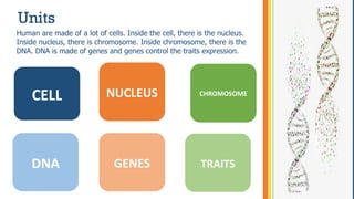 Genetic - basic knowledge for dummies about Genetic | PPTX | Genetics ...