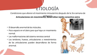 ARTROGRIPOSIS MÚLTIPLE CONGÉNITA GENETICA.pptx