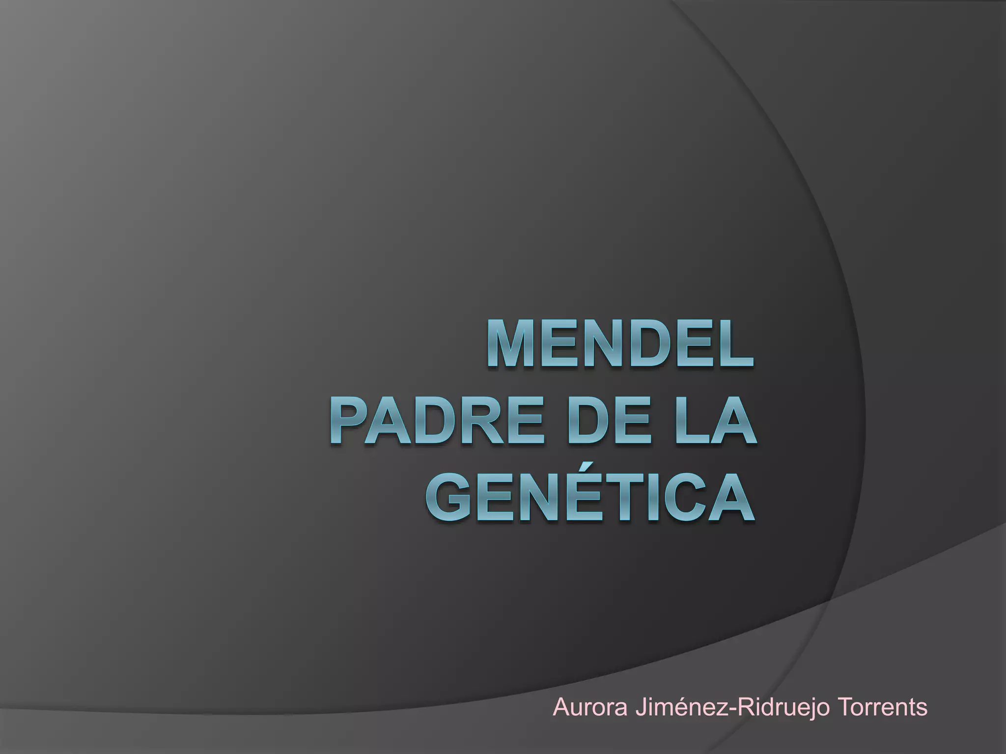 Genetica de gregor mendel | PPT