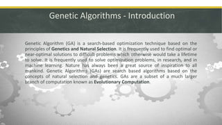 Genetic algo | PPTX