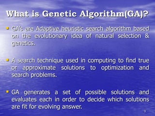 Genetic_Algorithm_AI(TU) | PPSX