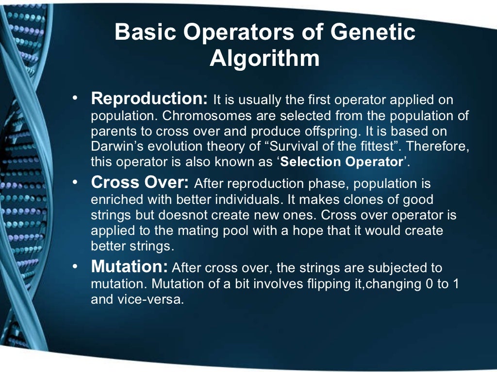 Genetic algorithm