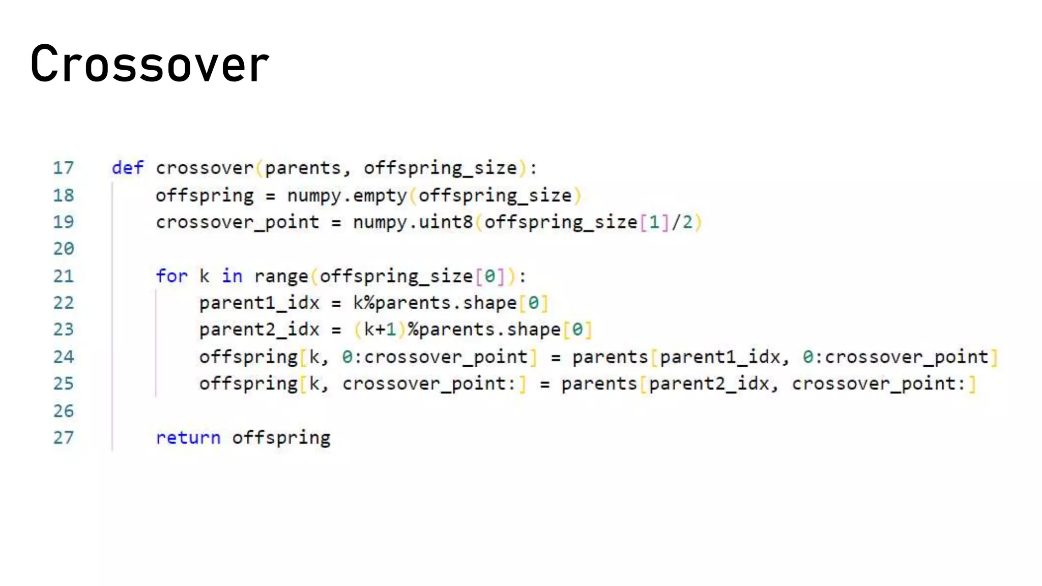 Genetic Algorithm Ppt