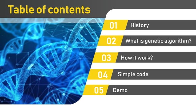 Genetic algorithm | PPT