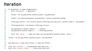 Genetic algorithm | PPTX