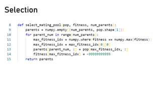Genetic algorithm | PPT