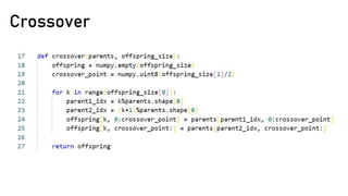 Genetic algorithm | PPT